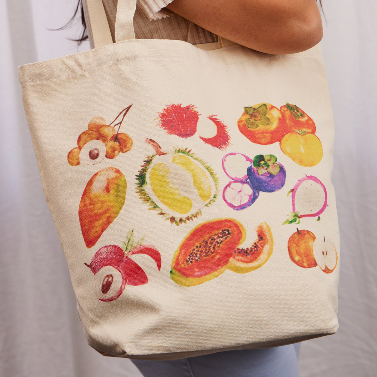 Asian Fruit Tote Bag – Menmin Made